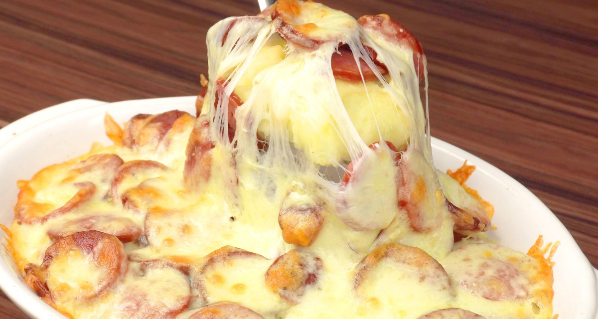PAPAS CON PEPPERONI - Teste Recetas